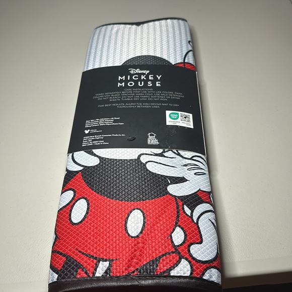 Disney | Kitchen | Disney Mickey Mouse 2 Pack Dish Drying Mats New ...